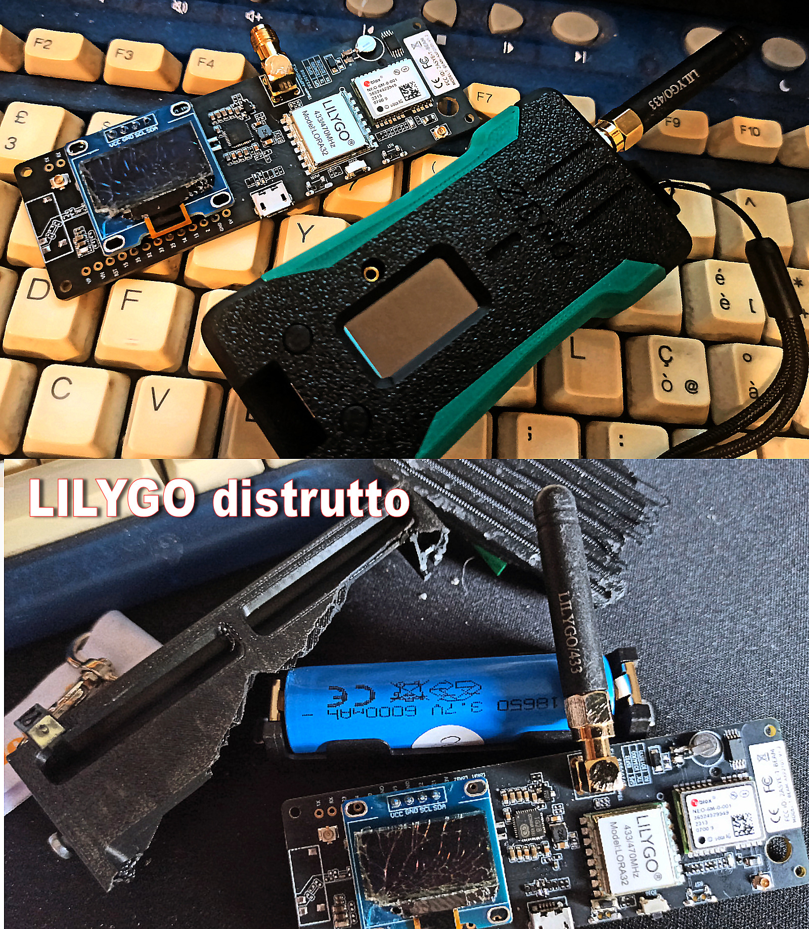 LORA V4 HELTEC Tracker APRS 433 MHz Meshtastic I6IBE Ivo
